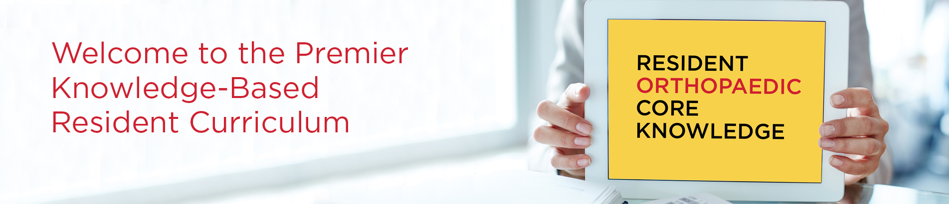 AAOS | Orthopaedic Surgery Resident Curriculum Portal